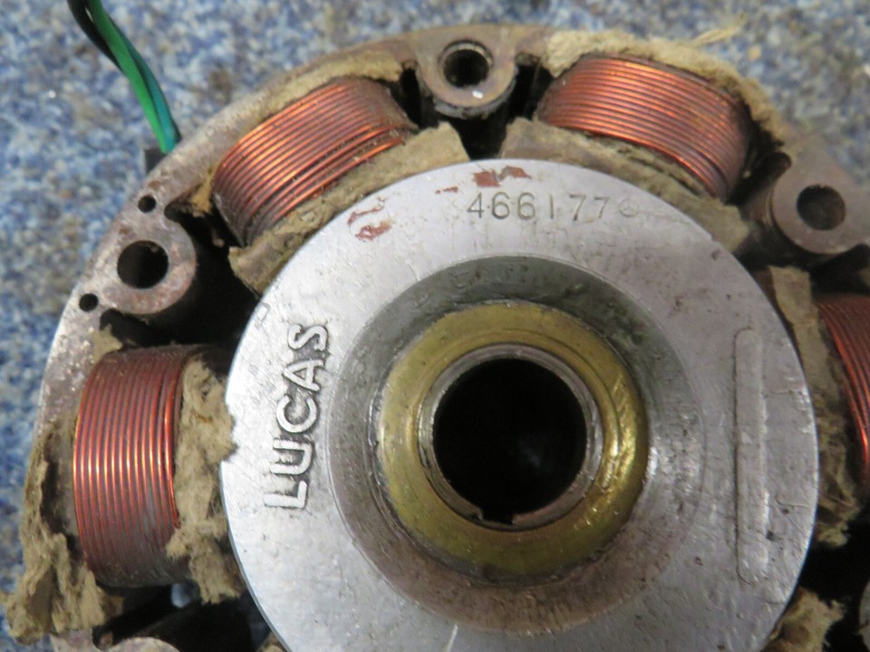 lucas rotor and stator coils mya fit bsa triumph norton ajs others ...