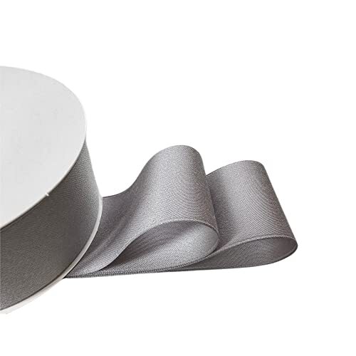 1 1/2 Inch 20 Yards Poly Cotton Ribbon for Sewing Gift Wrappping Home ...