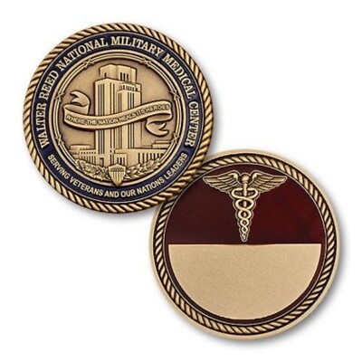 WALTER REED NATIONAL NAVAL MEDICAL CENTER HOSPITAL 1.75" CHALLENGE COIN ...