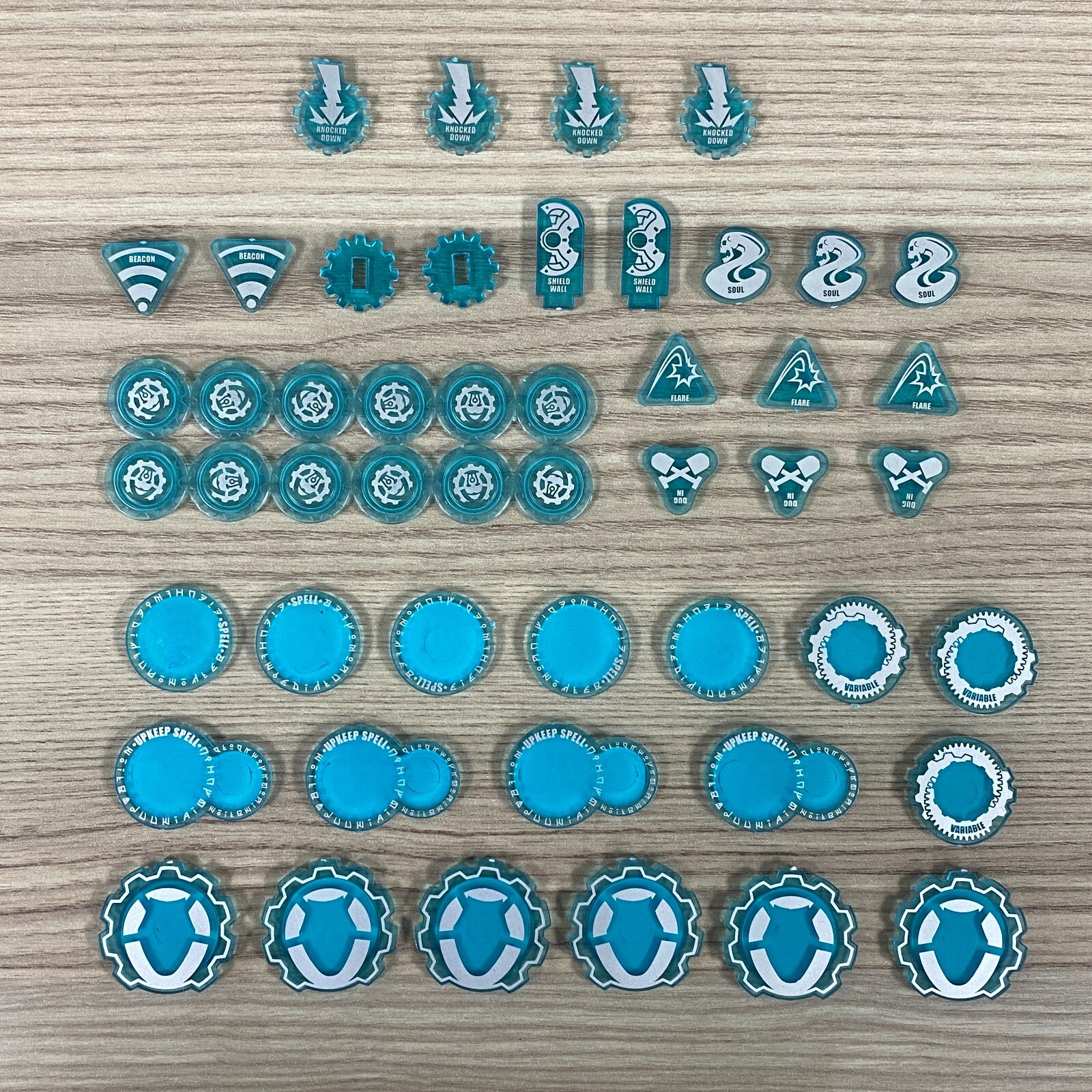 WARMACHINE HORDES CONVERGENCE OF CYRISS COUNTERS TOKENS SET PRIVATEER ...