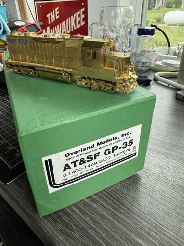 Overland OMI ATSF GP 35 Phase III HO Scale | eBay