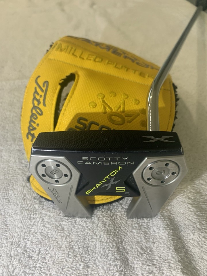 Scotty Cameron Phantom x 5.5 34" Super Stroke New Matching Grip | eBay
