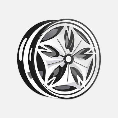 Wheel Disk Vinyl Sticker Decal | eBay