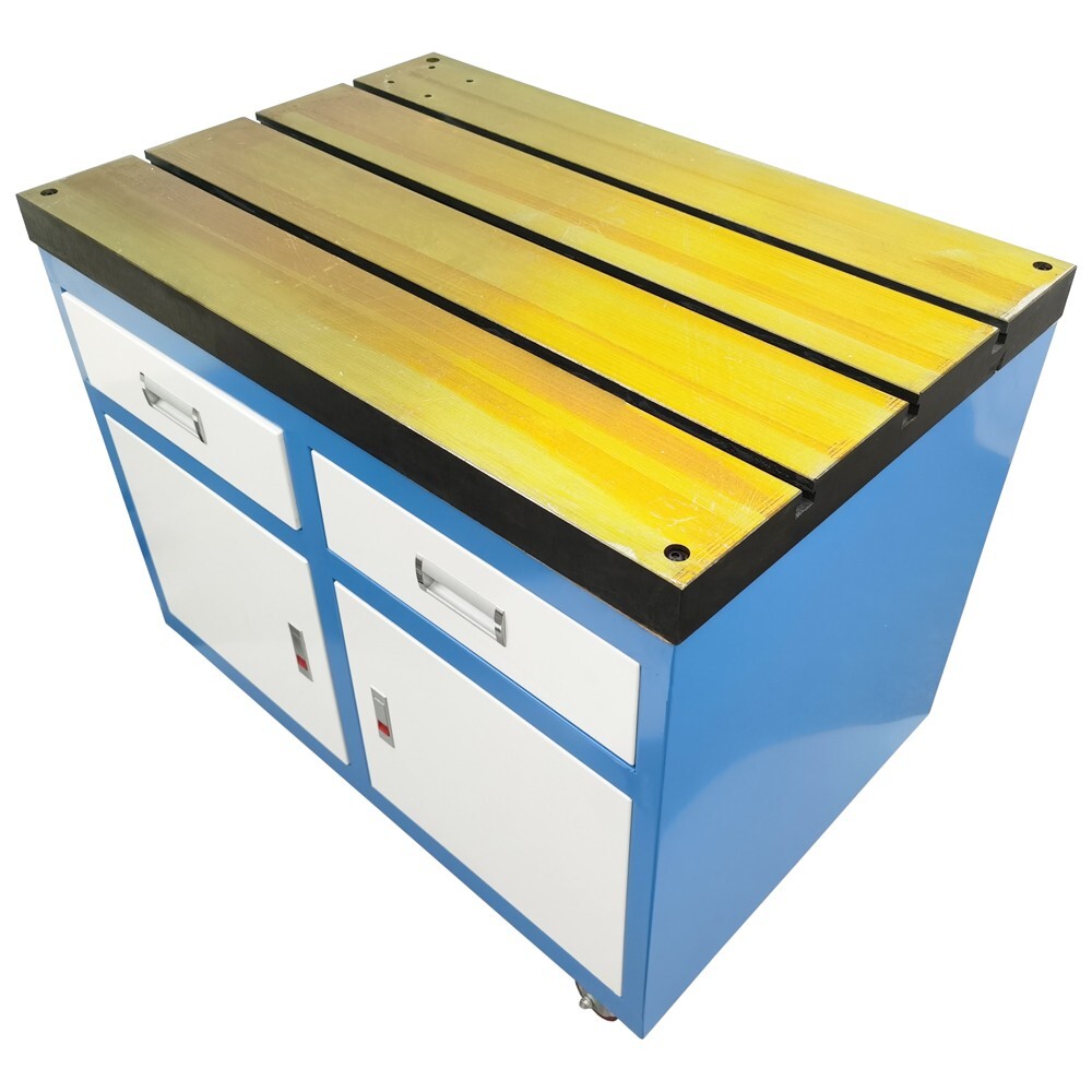 Tapping Machine Worktable Removable T-slot Table Fixed Base Storage ...