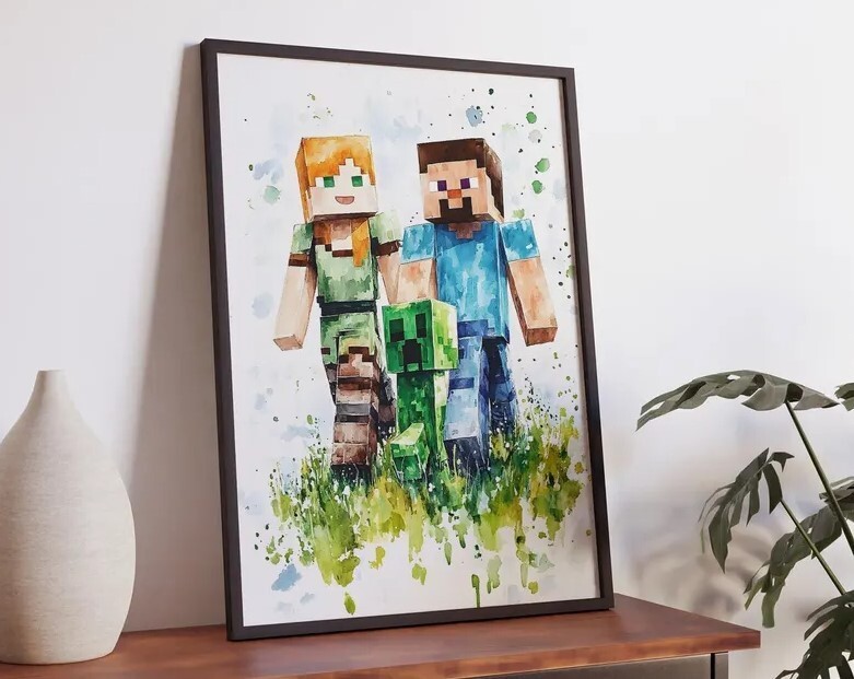 Minecraft Characters To Print