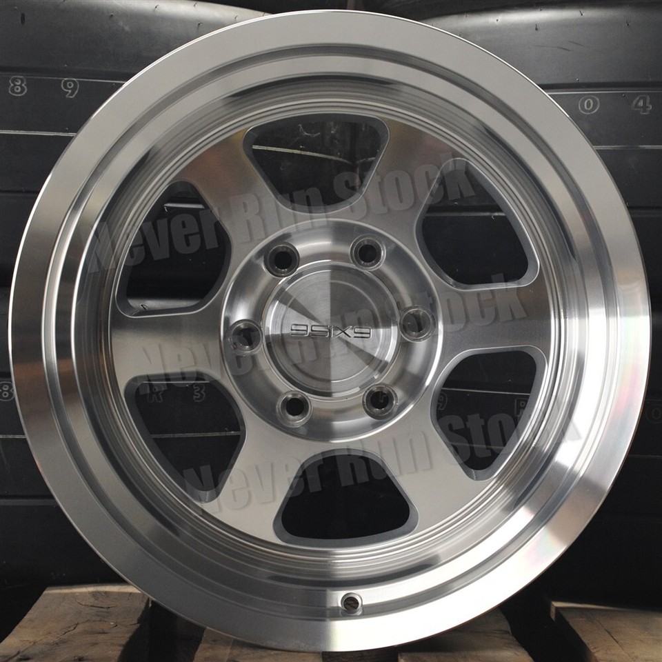 9SIX9 SIX-1 DEEP 17x9 6x139.7 6x5.5 -36 MACHINE TE 6 SPOKE 4" LIP 1 ...