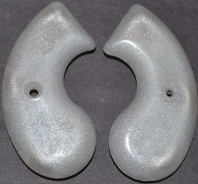 Leinad Cobray Derringer 45/410 pearl white plastic pistol grips with ...