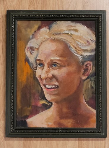 BERNARD GOSS AFRICAN AMERICAN ARTIST PAINTING OIL FRAMED COA MARG GOSS ...