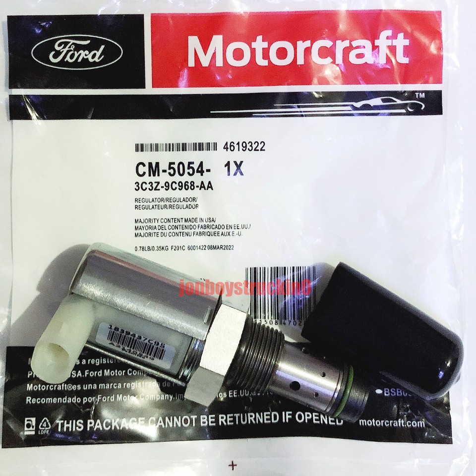 New Genuine CM-5054 OEM Motorcraft Ford 6.0L Powerstroke IPR VALVE 3C3Z ...