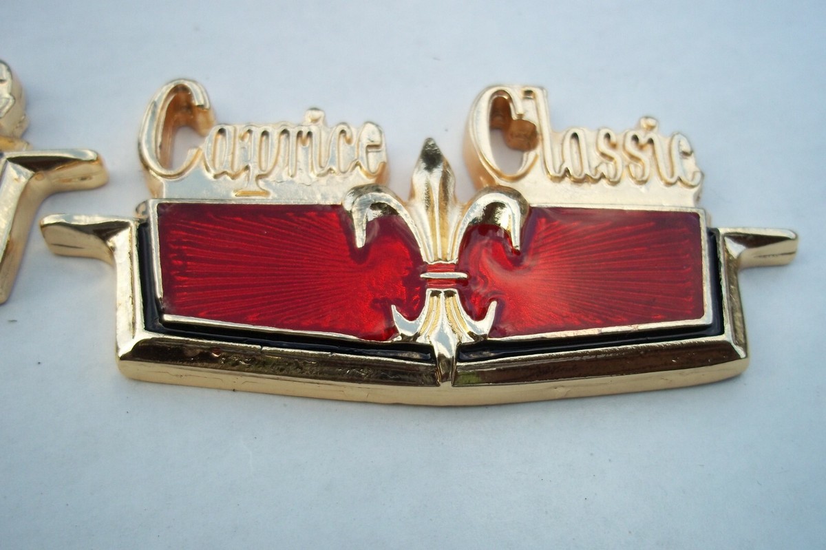 Caprice Gold Logo 1991 1996 All Makes All Models Parts | UV10443C