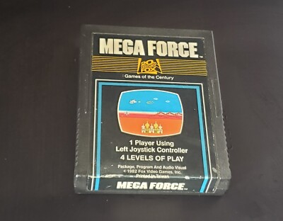 ATARI 2600 Mega Force 20th Century Fox Video Game Tested VG | eBay