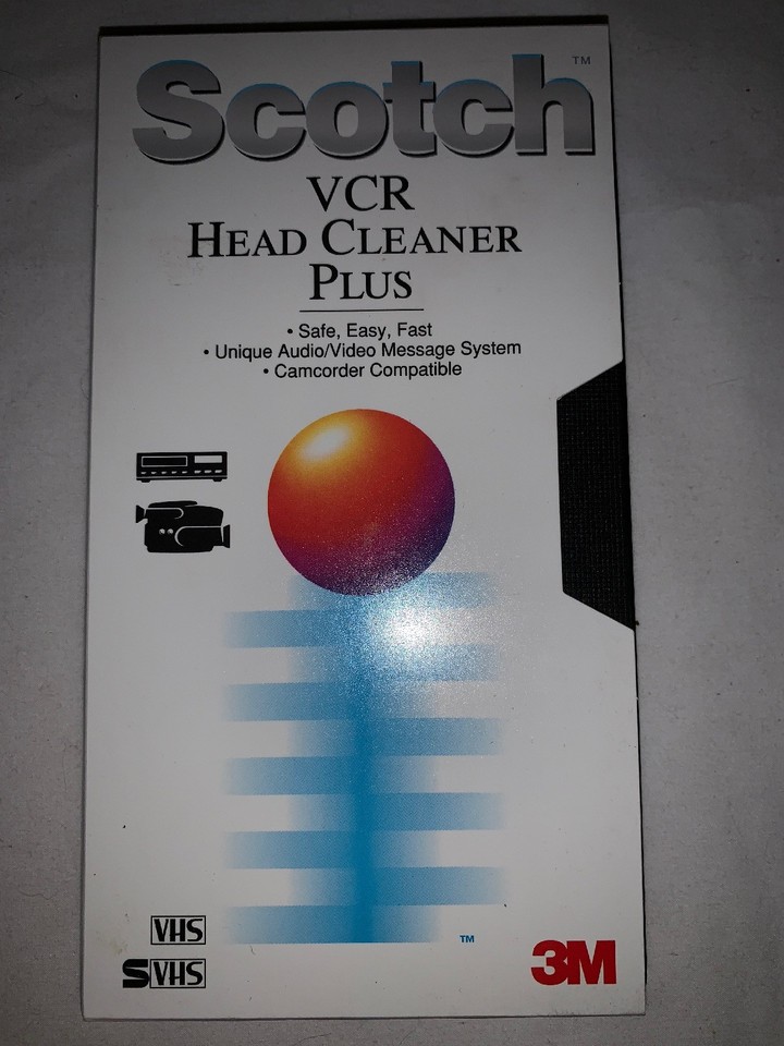 Scotch VCR Head Cleaner Plus | eBay