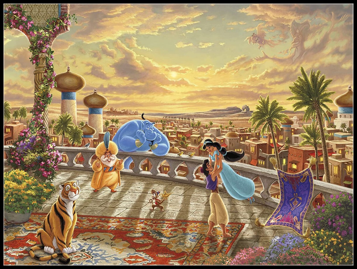 Jasmine Dancing in the Desert - Chart Counted Cross Stitch Patterns ...