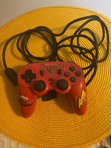 Disney Pixar Cars Lightning McQueen PS2 Wired Controller | eBay