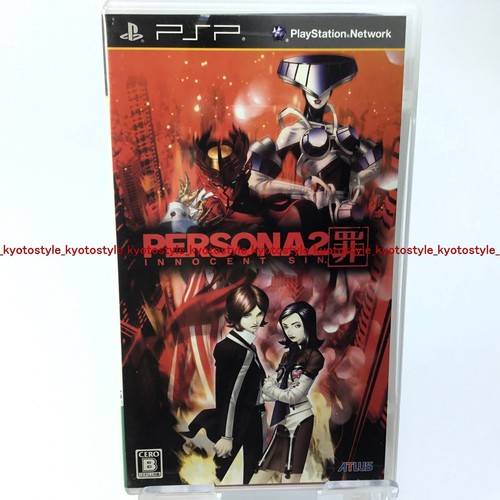 GEBRAUCHTE PSP PLAYSTATION PORTABLE PERSONA 2 SIN 00650 JAPAN IMPORT ...