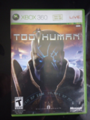 Too Human (Microsoft Xbox 360, 2008) Complete***TESTED*** 882224355261 ...
