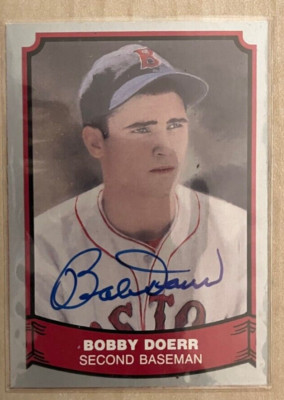 1988 Pacific Bobby Doerr Auto card | eBay