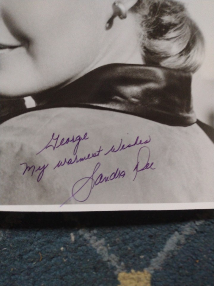 4 Autographed Photos Meg Ryan Olivia Hussey Stella Stevens Sandra Dee ...