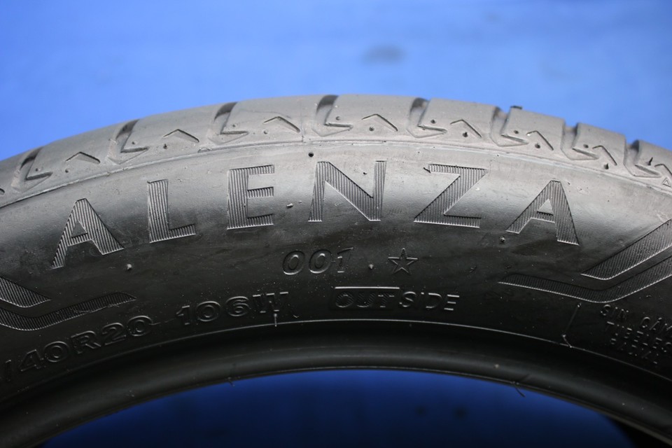 4 Used Bridgestone Alenza 001 ★ RFT RSC 275/40R20 275/40/20 2754020 ...
