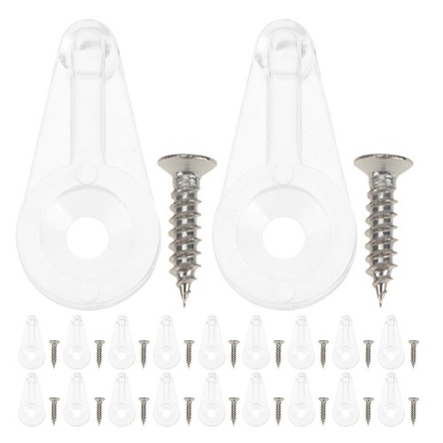 25 Pcs Glass Embedded Clips Panel Retainer Clamp Fixed Support for ...
