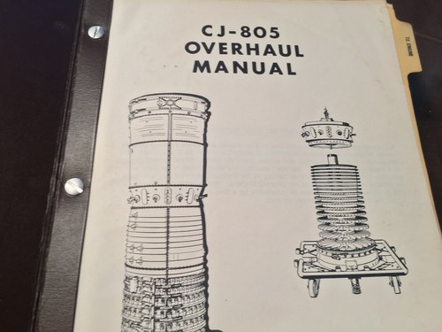 GE CJ805-3 Turbojet Engine Overhaul Manual | eBay