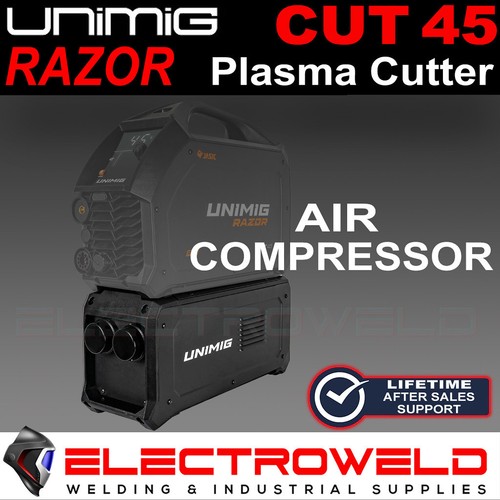 UNIMIG Razor Cut 45 Plasma Cutter Air Compressor Portable Cutting ...