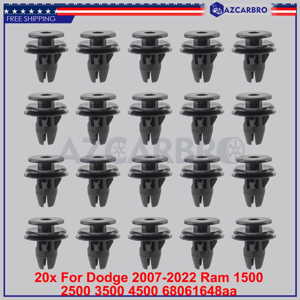 20x Retainers New For Dodge 2007-2022 Ram 1500 2500 Tail Light Clips ...
