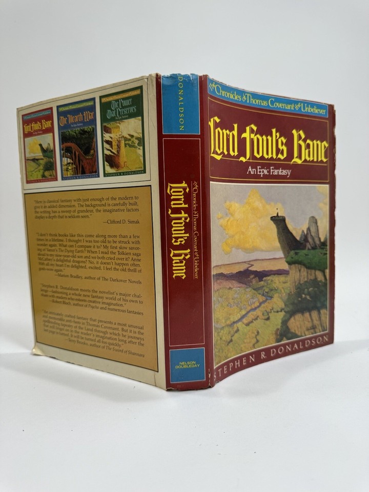 Lord Foul's Bane First Edition 1977 BCE by Stephen R. Donaldson HCDJ ...