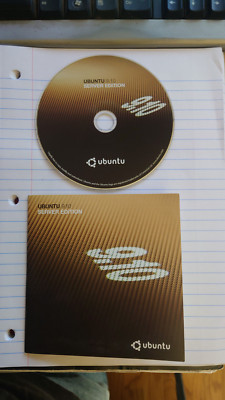 Rare Vintage Ubuntu 9.10 Server Edition Official Live CD | eBay