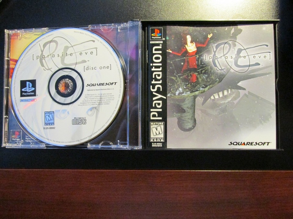 Parasite Eve (SONY PlayStation 1, 1998) PS1 PSX COMPLETE PRISTINE ...