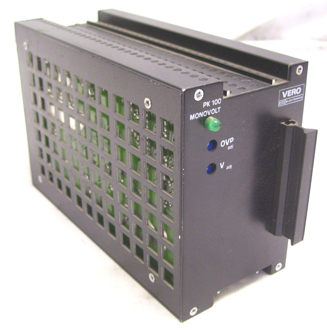 VERO ELECTRONICS POWER SUPPLY MONOVOLT PK100 116-17509 60 Day Warranty ...
