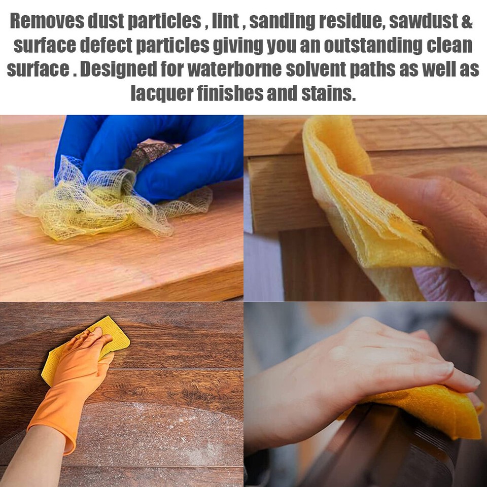 Tack Cloth for Woodworking Tack Rags Automotive Paint Cloths Stain Rags ...