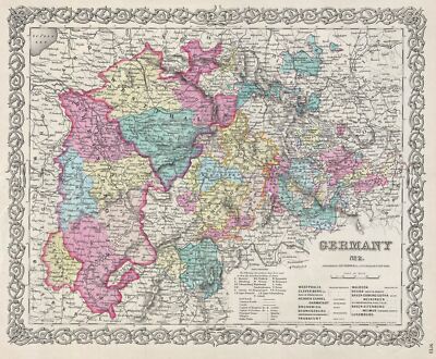 Pre-1900 - 1856 Colton Map