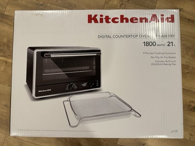 KitchenAid KCO124BM Countertop Oven With Air Fry - Black 883049593203| eBay