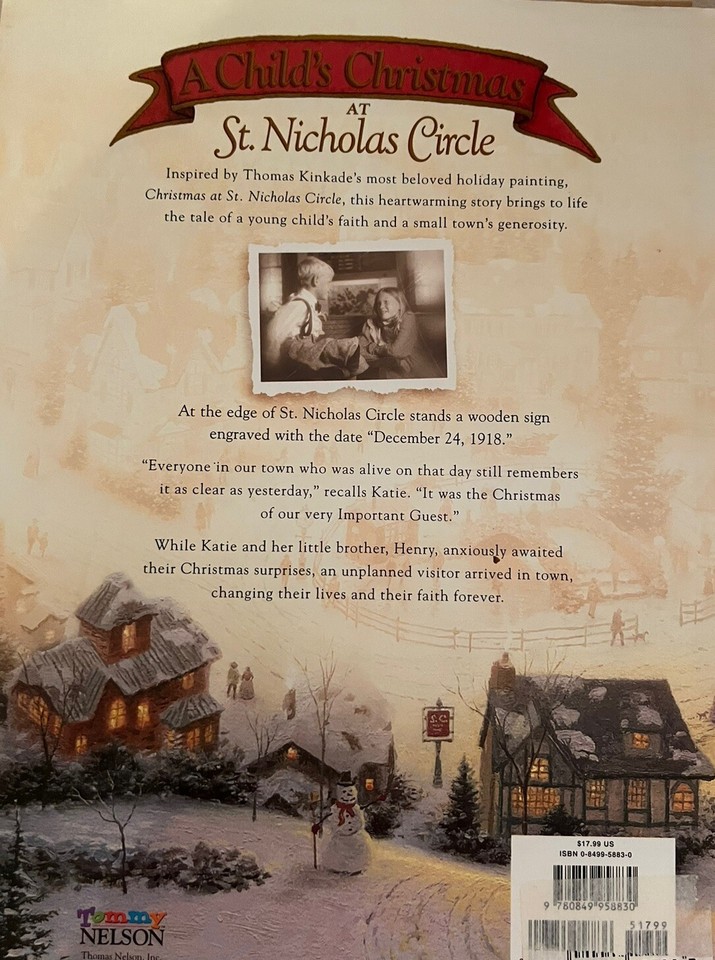 🌺 “A Child's Christmas At St. Nicholas Circle “ By Thomas Kink , HB, DJ ...
