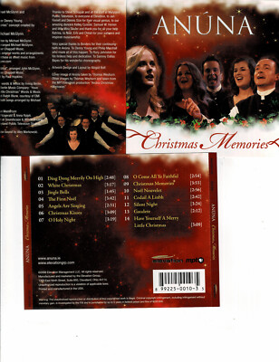 ANUNA - CHRISTMAS MEMORIES (CD 2008) NEW **14 TRACKS** 899225001035| eBay