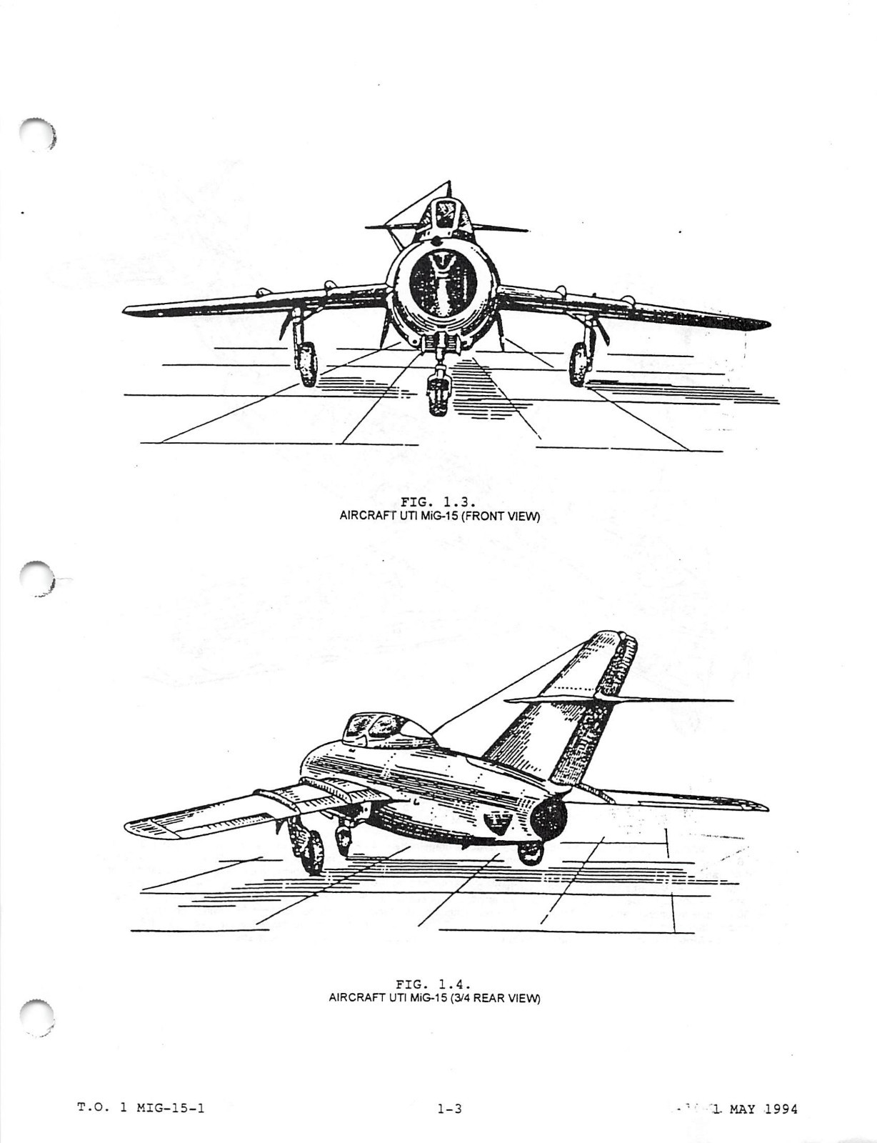 MIG-15 Flight Manual 1994 Pilot's Operating Instructions Pilot's ...
