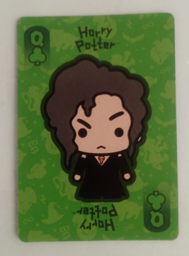 Harry Potter Chibi Playing Card Bellatrix Lestrange Queen Clubs | eBay
