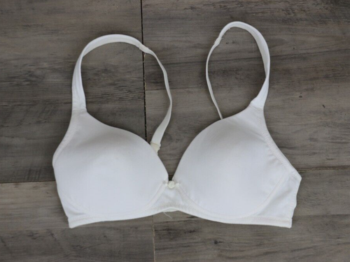 Victoria's Secret Size 32B Padded Bra White | eBay
