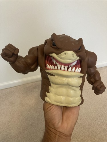 Street Sharks Slammu 8" Hand Puppet 1994 Streetwise Designs Action ...