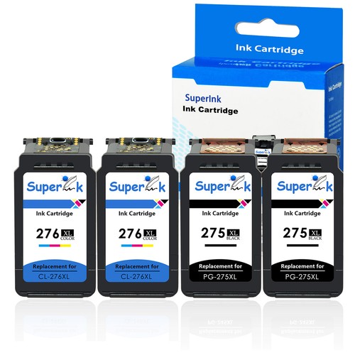 Refilled Ink PG-275XL CL-276XL For Canon PIXMA TS3500 TS3522 TS3520 ...