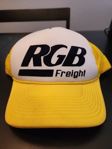 RGB Freight Yellow Trucker Hat Future Roy G Biv Pre-owned Clean | eBay