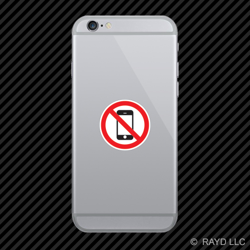 No Cell Phone Zone Cell Phone Sticker Mobile Die Cut | eBay