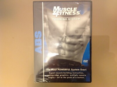 🆕 MUSCLE & FITNESS TRAINING SYSTEM - ABS DVD - MUSCLE BUILDING - NEW ...