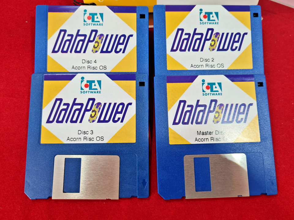 Boxed DataPower 2 Software Database (Single User Version) Acorn RISC OS ...