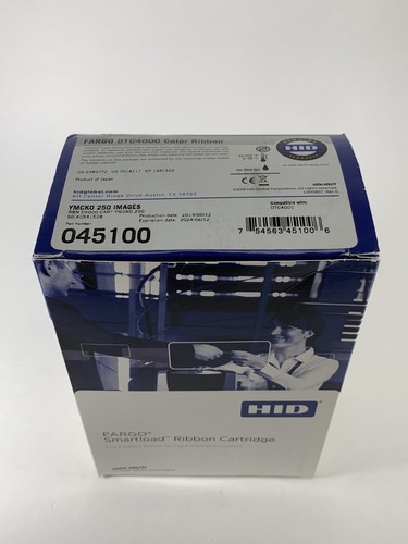 Fargo 45100 Full Color Ribbon, 250 Prints - YMCKO for sale online | eBay