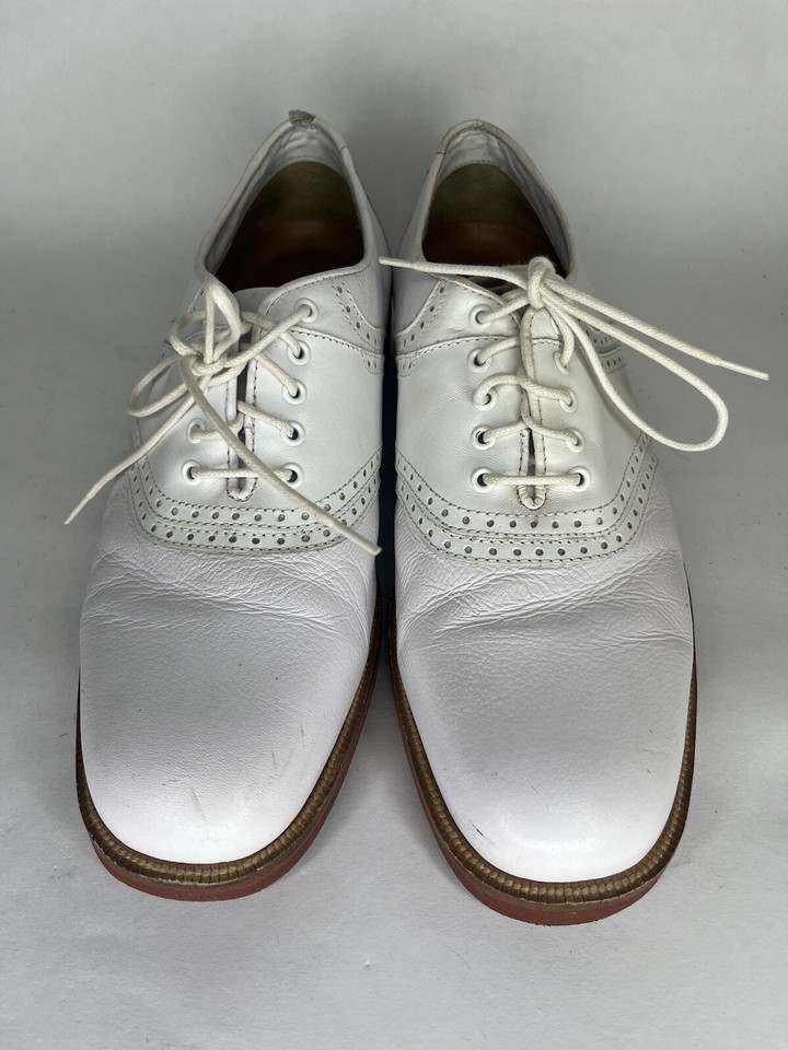 arnold palmer Belfry Shoes Oxfords Lace Up Men Size 10M White Leather ...
