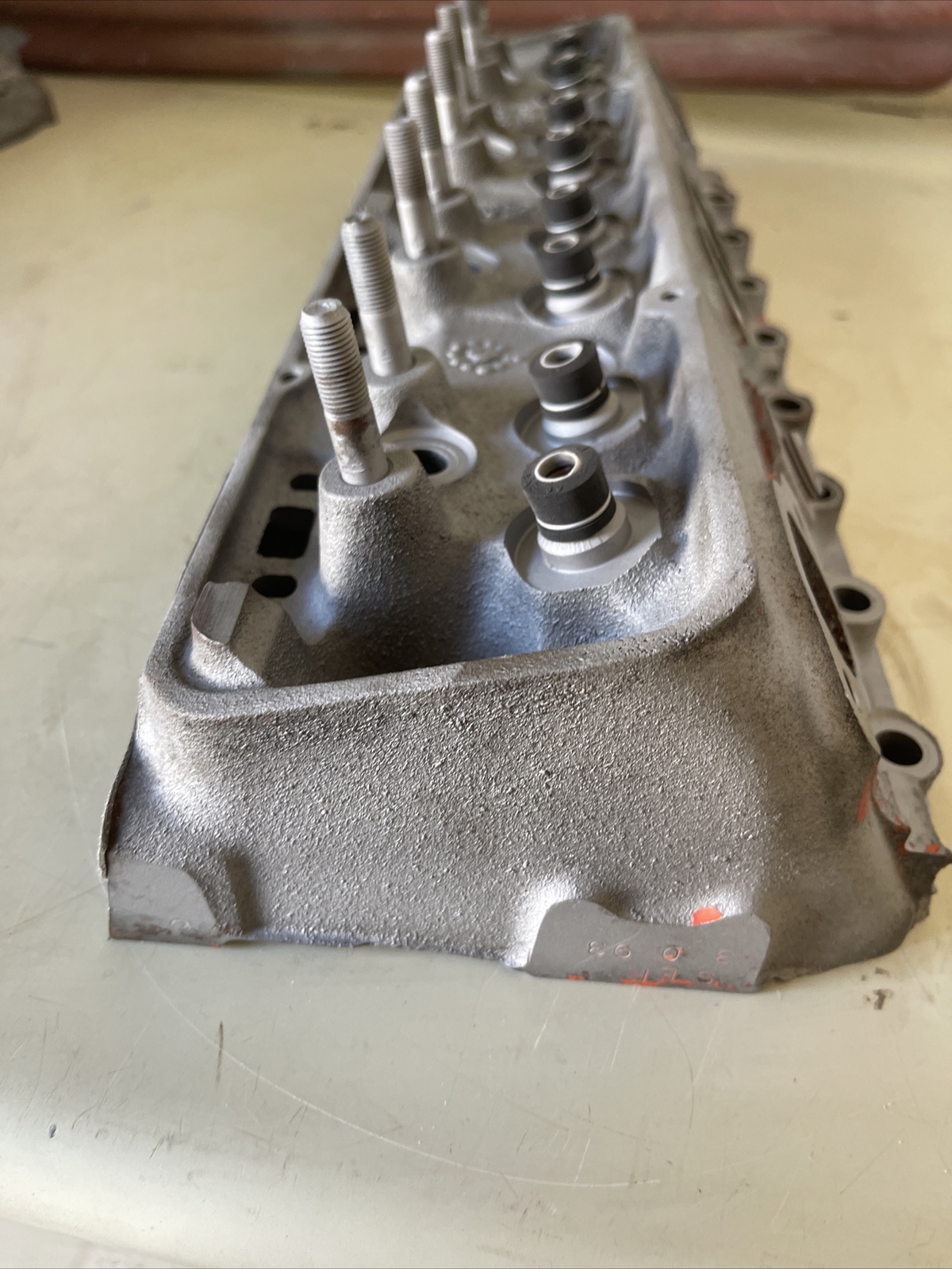 1967 1968 GM Chevrolet SBC Cylinder Head Camel Hump 3917291 Date J17 | eBay