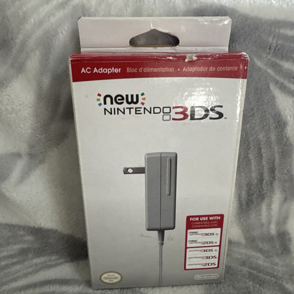Nintendo OEM 3DS Power Adapter For 3DS / 3DS XL / 2DS AC Adapter ...