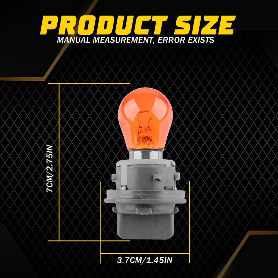 2x Front Turn Signal Lamp Light Bulb w/ Socket For KIA Forte Soul ...